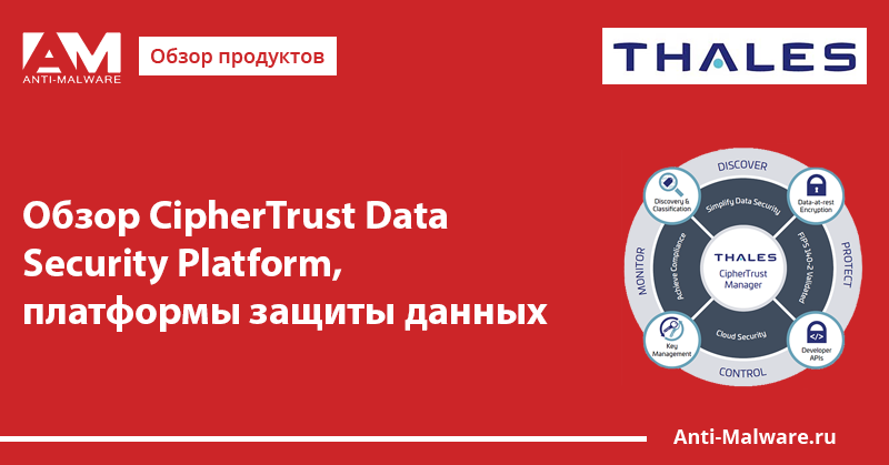 Обзор CipherTrust Data Security Platform, платформы защиты данных и ...