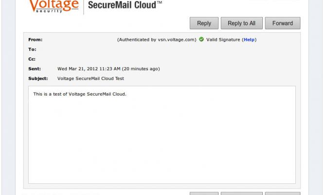 Voltage Securemail - Функции, отзывы и цена